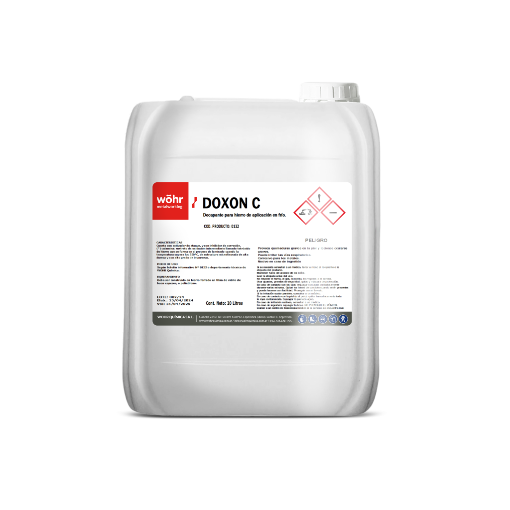 DOXON C - Wohr Quimica